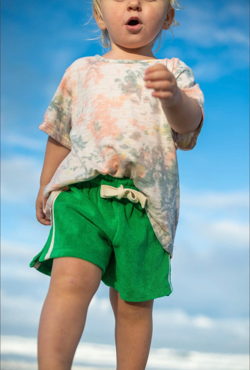 Mini Terry Shorts - Green – INDIGO ATTIC